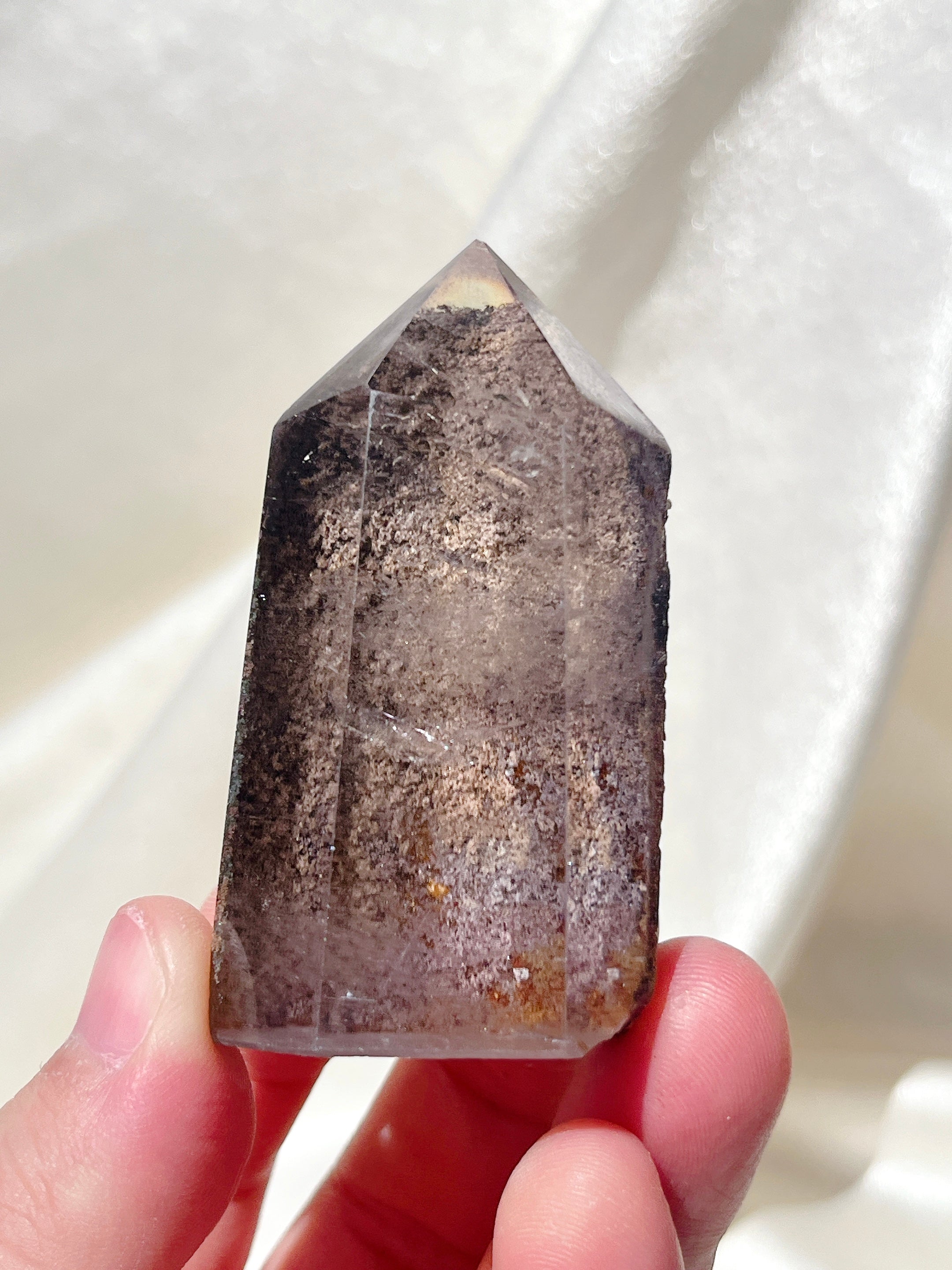 Semi-Polished Garden Quartz Tower 12 – Artemis' Stone