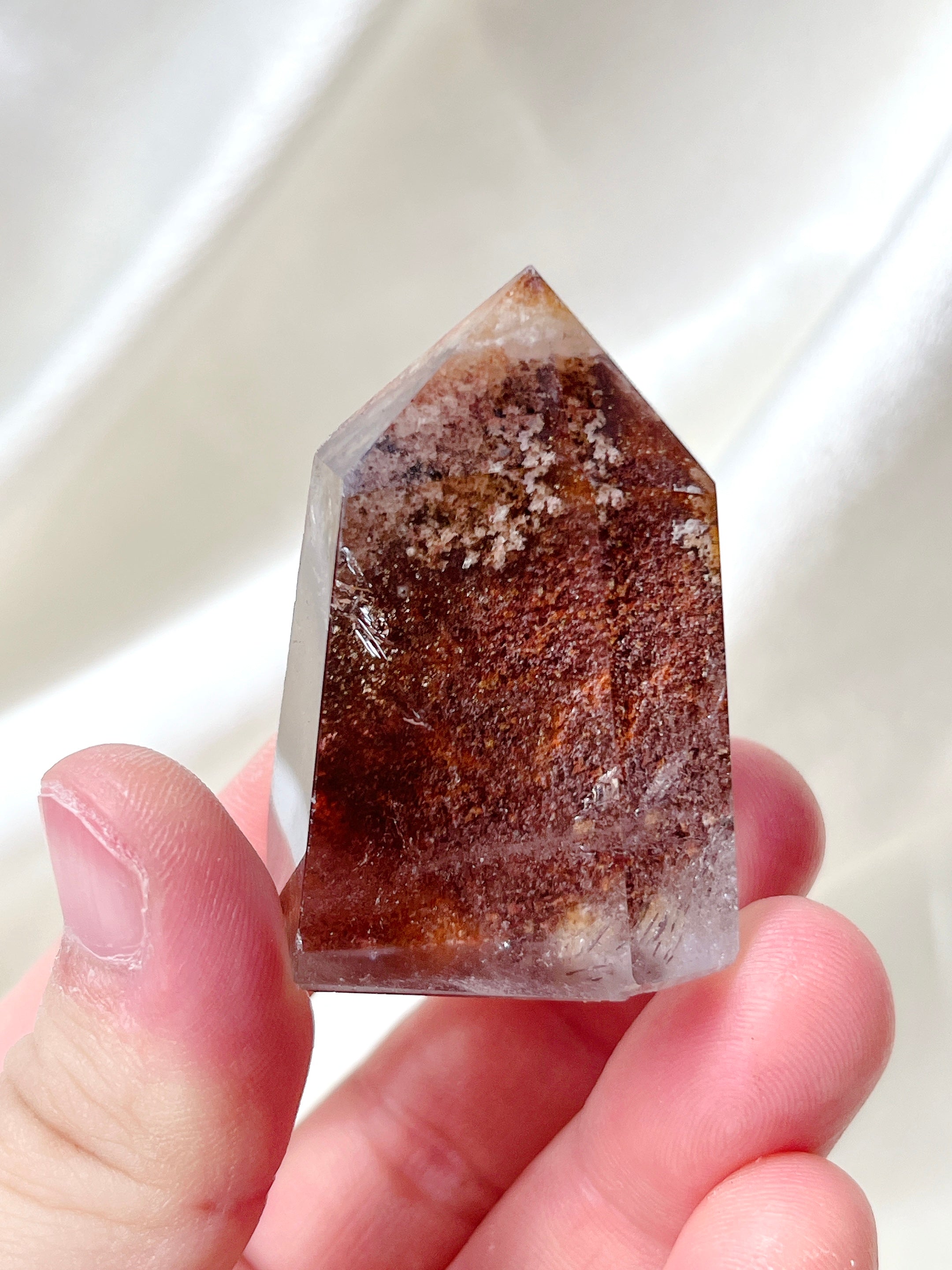 Semi-Polished Garden Quartz Tower 01 – Artemis' Stone